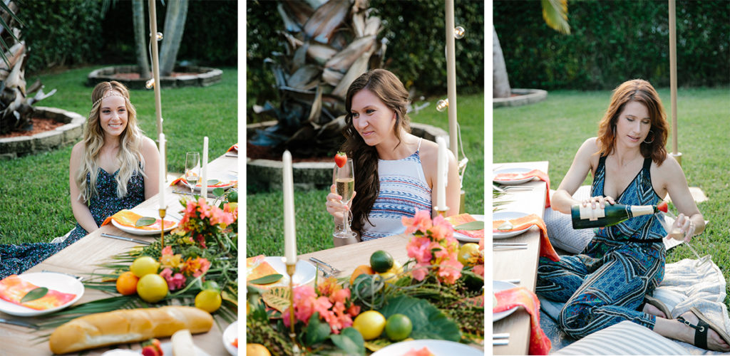 Inspiration for a Night In: A Beautiful Boho Chic Picnic | Simply Sianne
