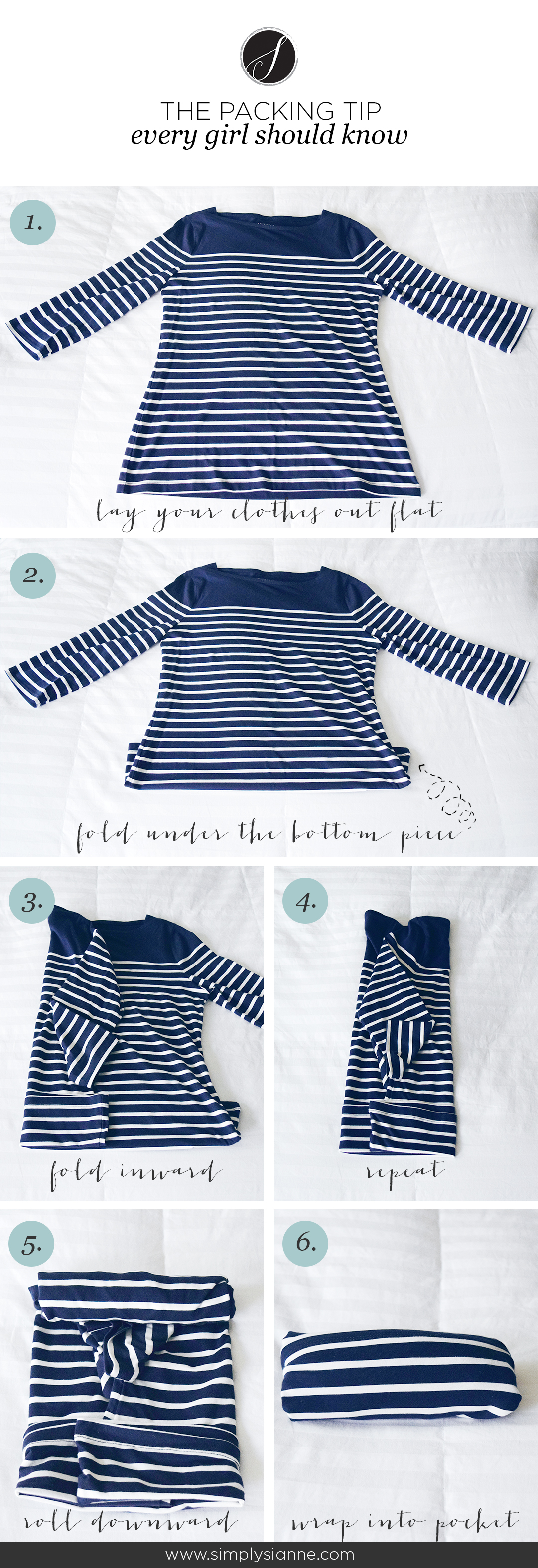 The One Packing Tip Every Girl Should Know | Simply Sianne