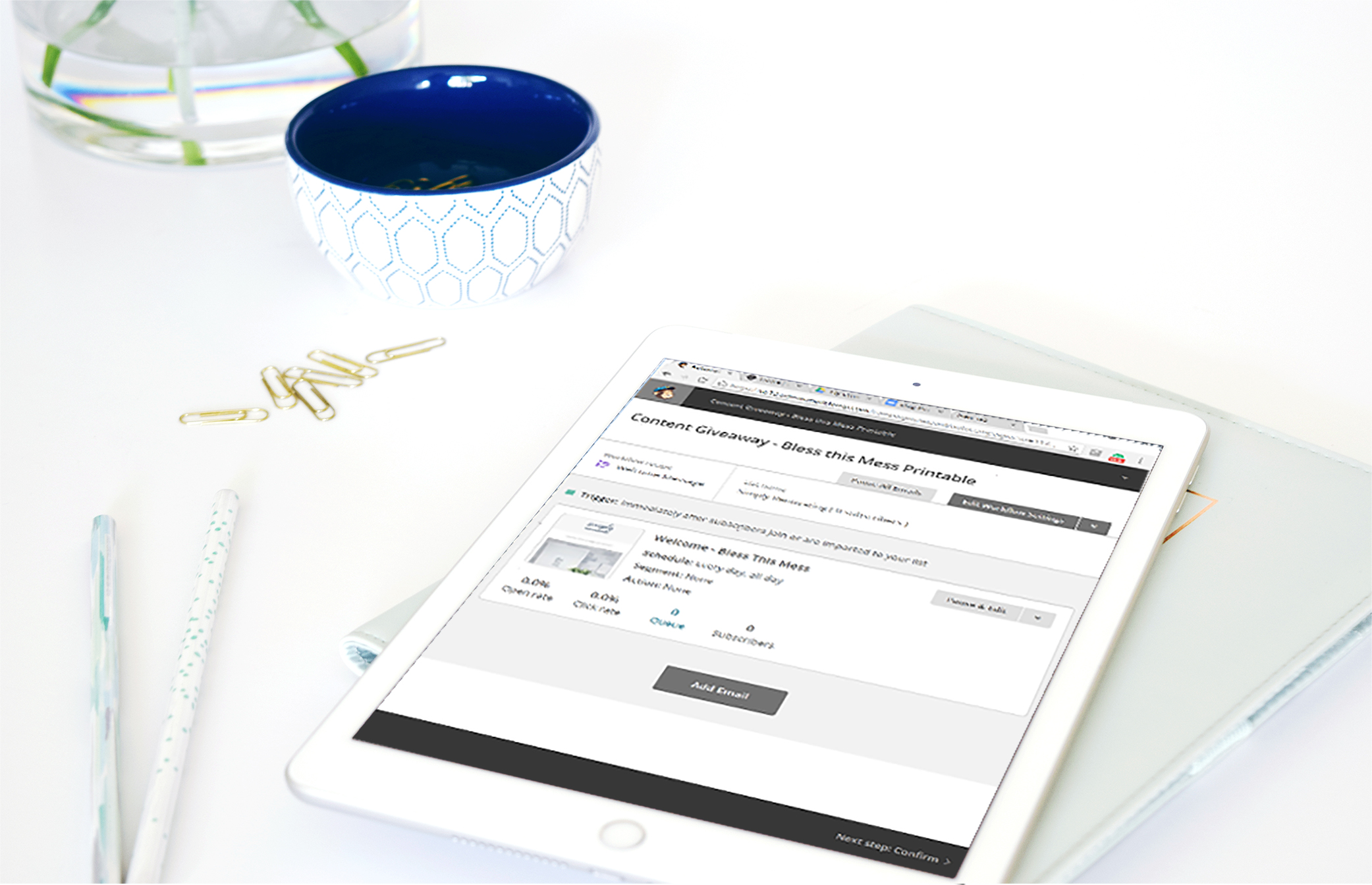 How to setup mailchimp automation campaigns | Simply Sianne