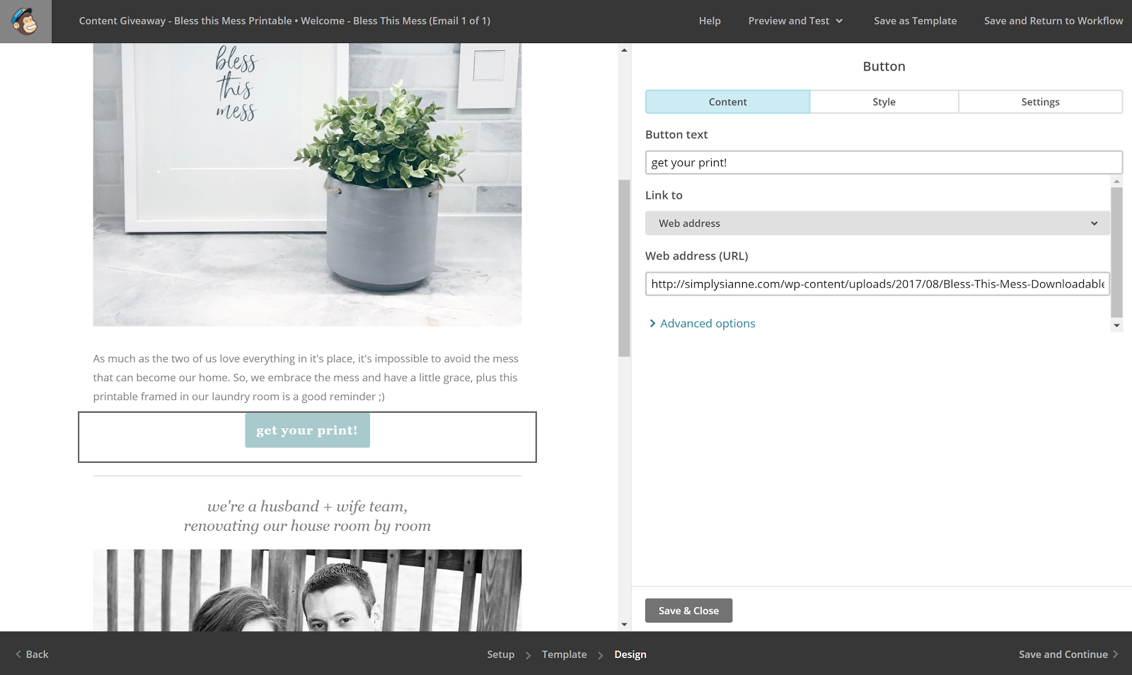 How to setup mailchimp automation campaigns | Simply Sianne