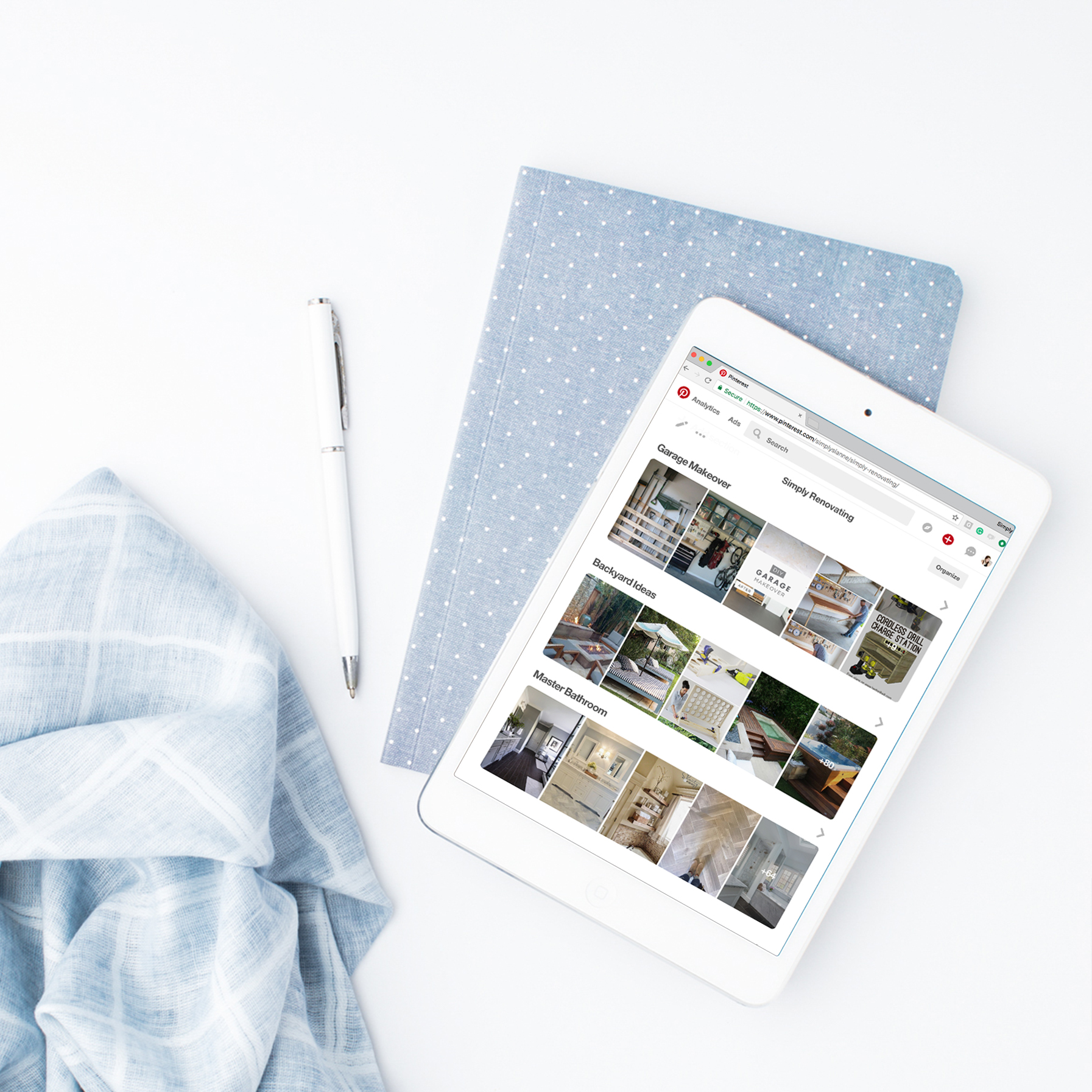 How to Organize Your Pinterest Account with Sections | Simply Sianne
