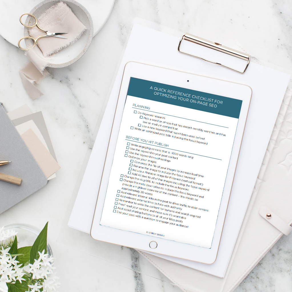 SEO Made Simple - a How-To Guide | Simply Sianne