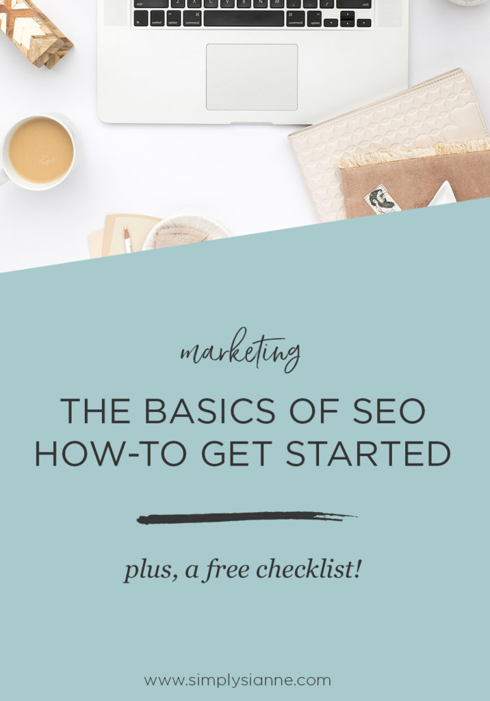 SEO Made Simple - a How-To Guide | Simply Sianne